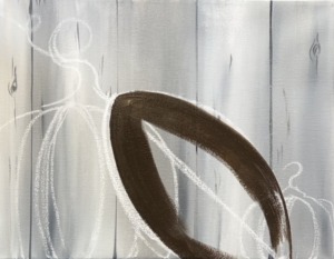 "Fall Football" - Acrylic Painting Tutorial - Tracie Kiernan - Step By ...