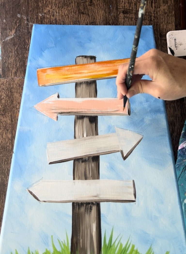 "Pumpkin Patch Signs" - Acrylic Painting Tutorial - Tracie Kiernan ...