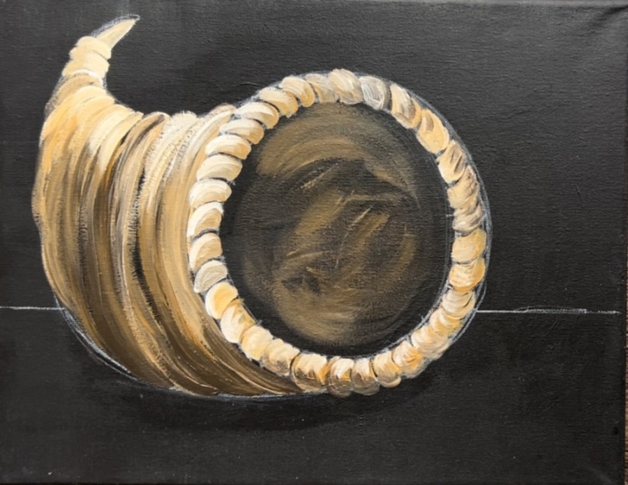 How To Paint A Cornucopia - Step By Step Painting Tutorial - Tracie ...