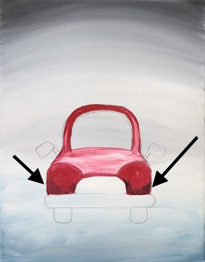 Christmas Car Painting - "Bringing Home Joy" - Acrylic Tutorial ...