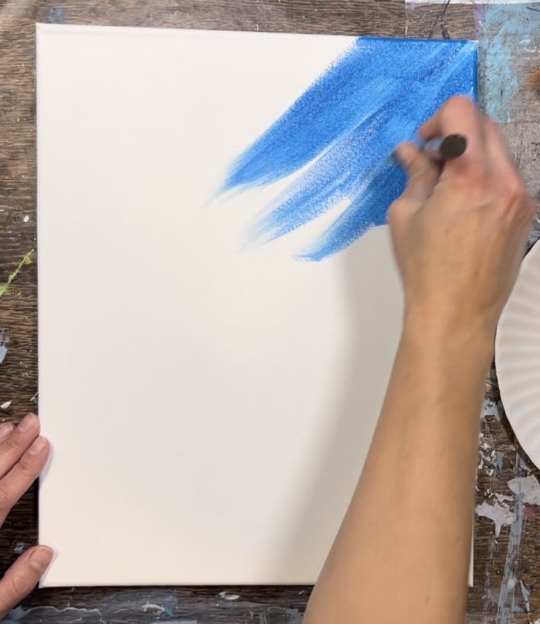 How To Paint "Silver Bells" - Acrylic Painting Winter Landscape ...