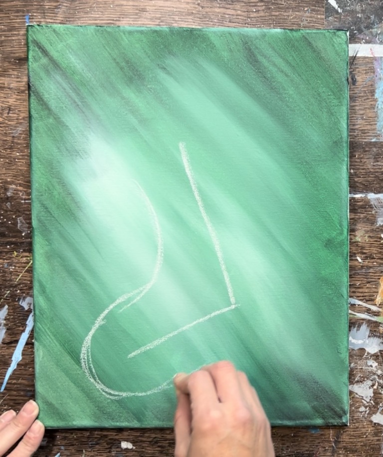 How To Paint A "Christmas Stocking" - Acrylic Painting Tutorial ...