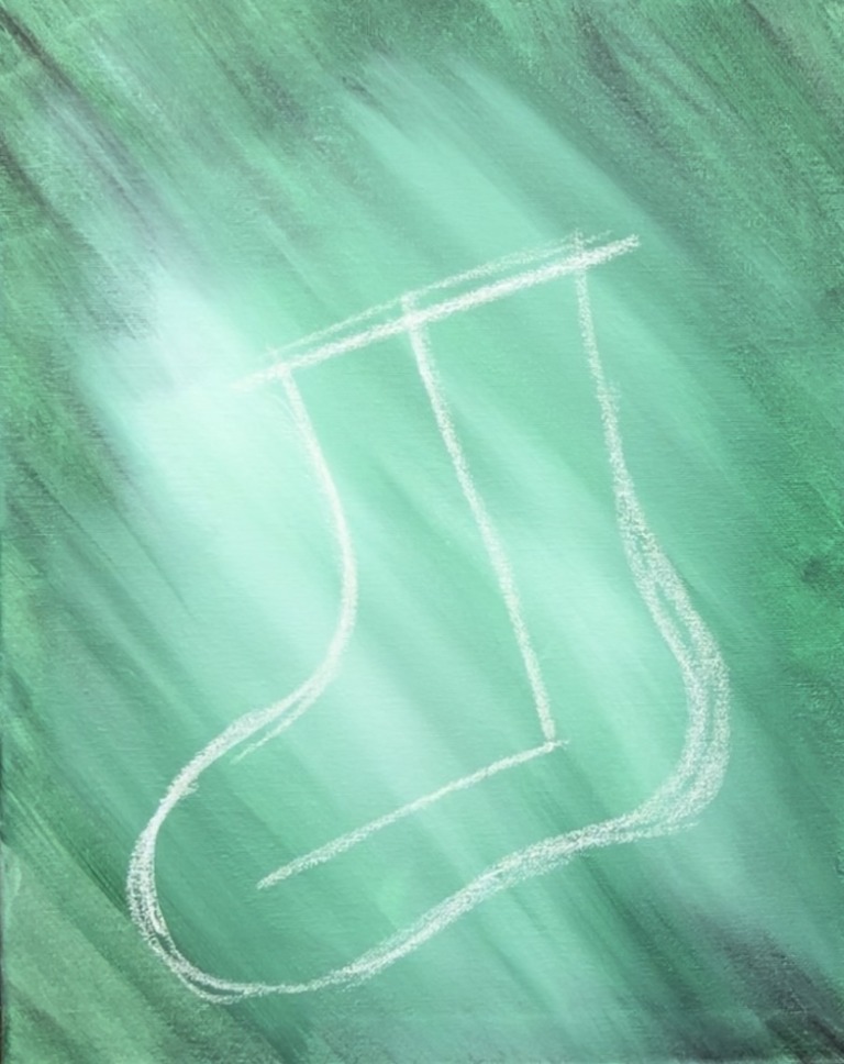 How To Paint A "Christmas Stocking" - Acrylic Painting Tutorial ...