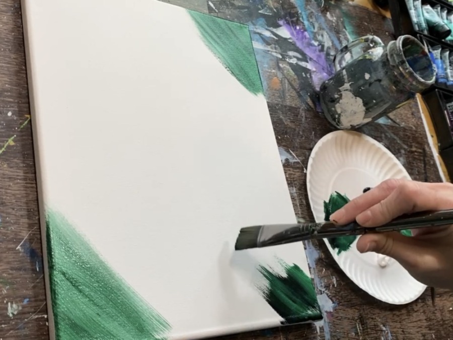 How To Paint A "Christmas Stocking" - Acrylic Painting Tutorial ...