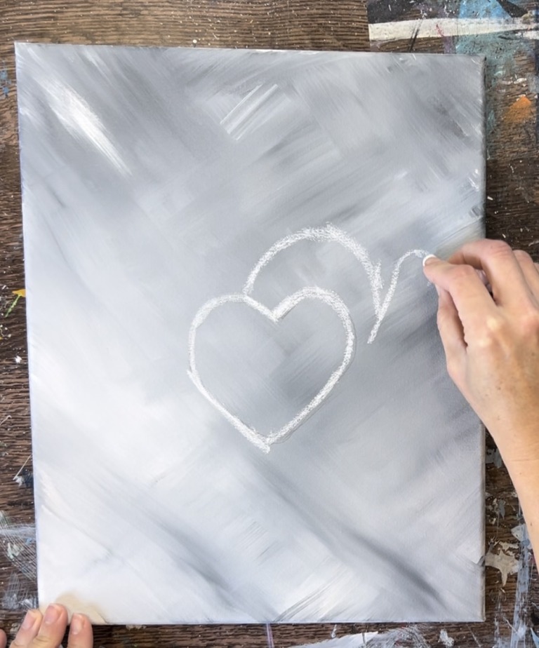 "Mittens Love" - Acrylic Painting Tutorial - Tracie Kiernan - Step By ...