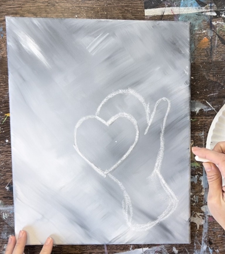 "Mittens Love" - Acrylic Painting Tutorial - Tracie Kiernan - Step By ...