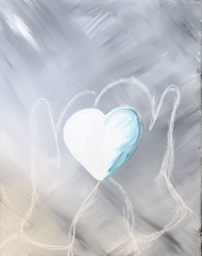 "Mittens Love" - Acrylic Painting Tutorial - Tracie Kiernan - Step By ...