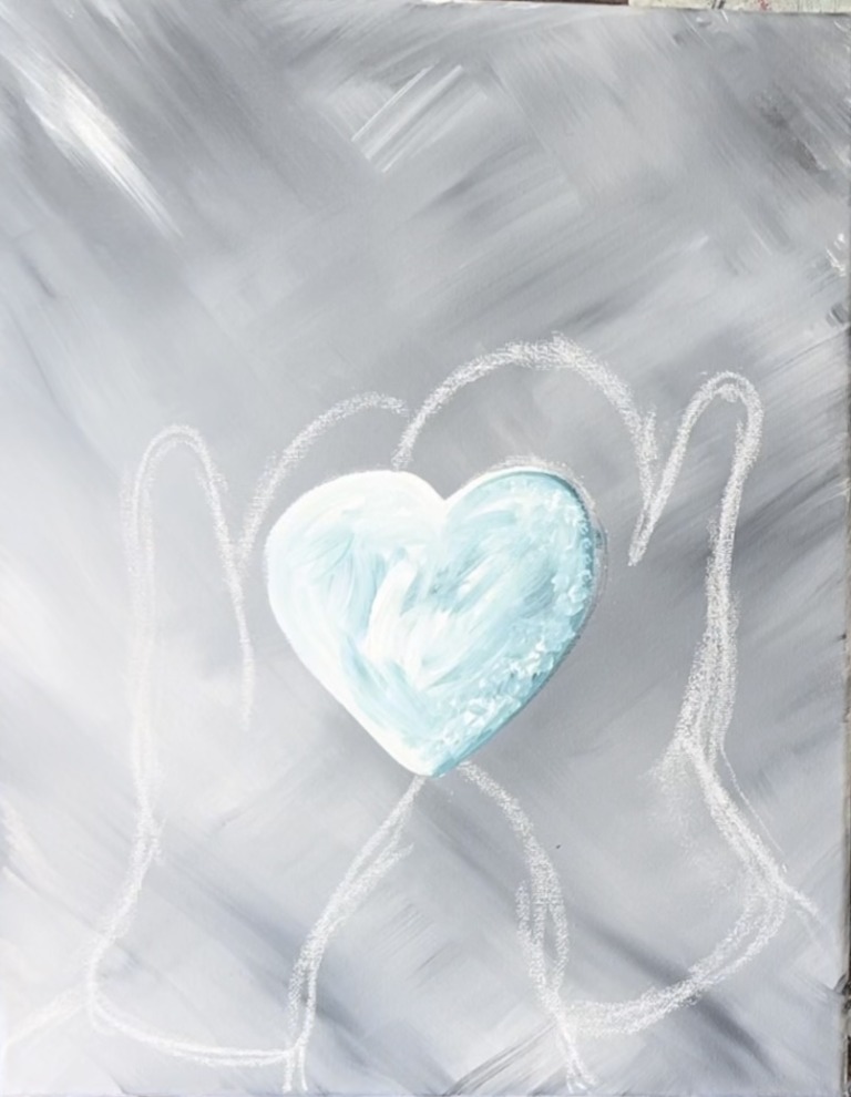 "Mittens Love" - Acrylic Painting Tutorial - Tracie Kiernan - Step By ...