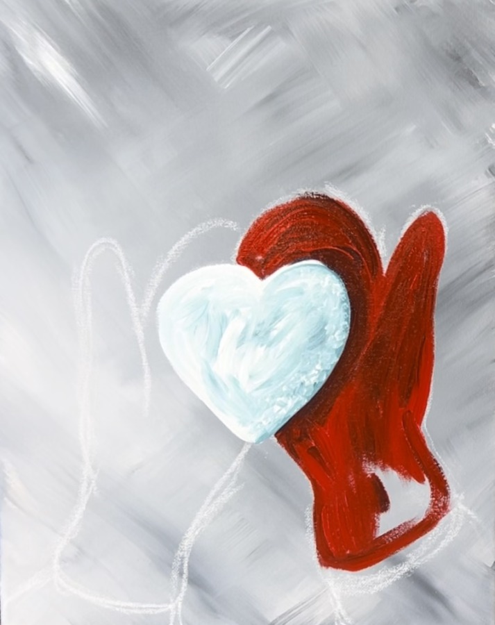 "Mittens Love" - Acrylic Painting Tutorial - Tracie Kiernan - Step By ...