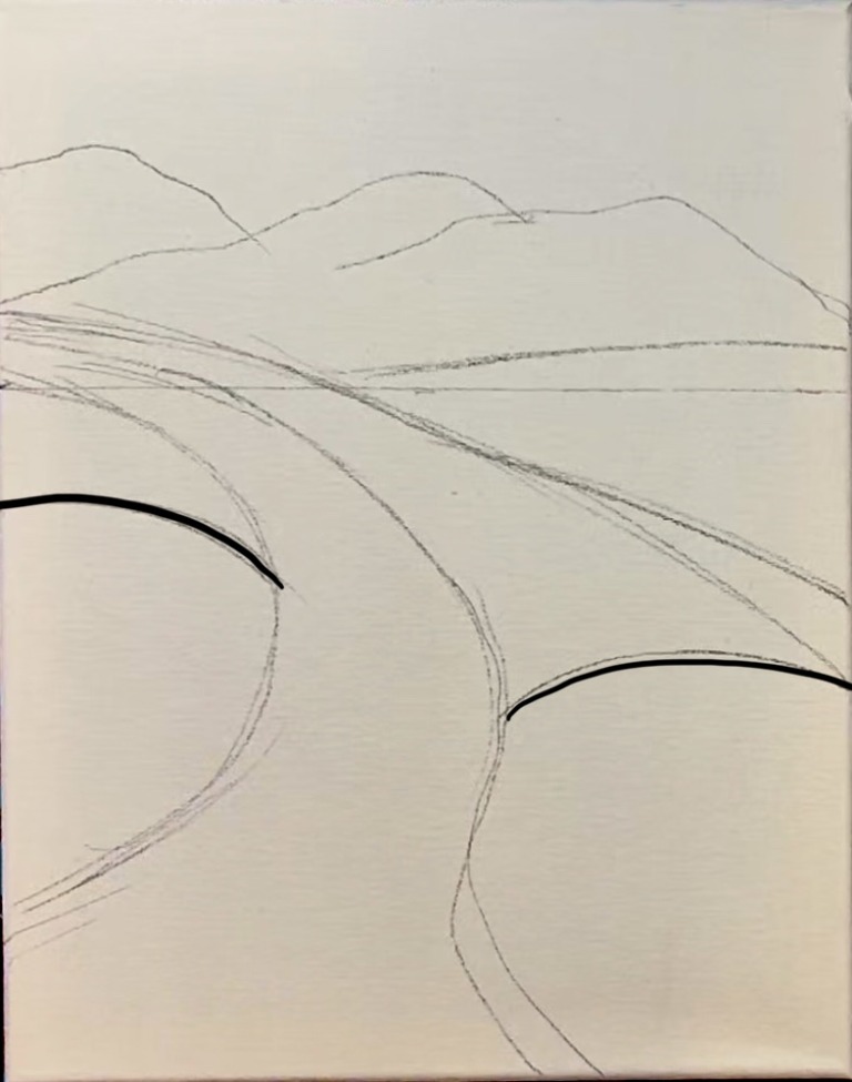 How To Paint A "Tuscan Landscape" - Acrylic Painting Tutorial - Tracie ...