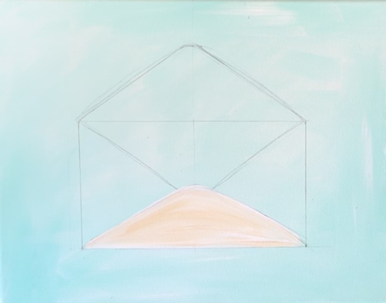 How To Paint - "For You ️" - Floral Envelope - Tracie Kiernan - Step By ...