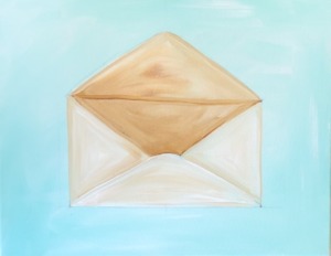 How To Paint - "For You ️" - Floral Envelope - Tracie Kiernan - Step By ...