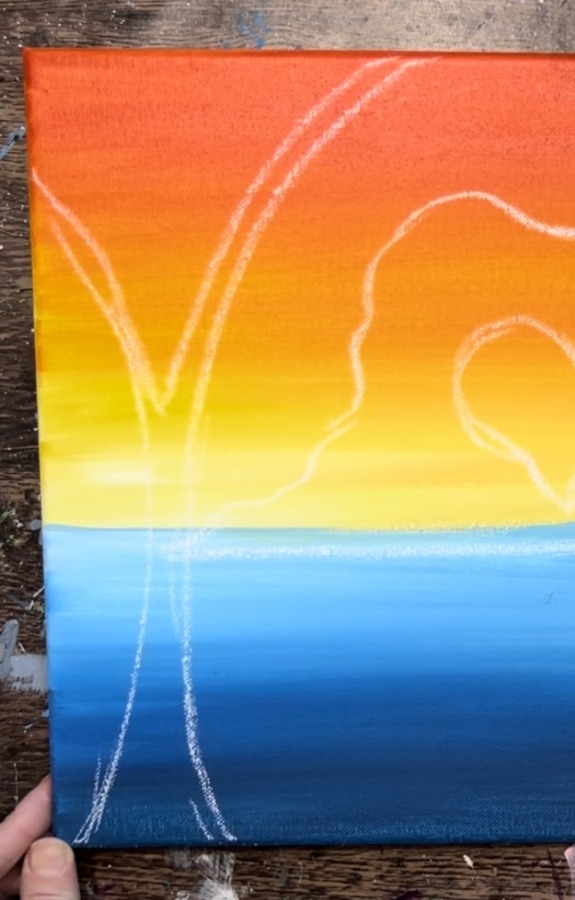 How To Paint "Lover's Cove" - Acrylic Painting Tutorial - Tracie ...