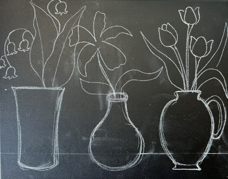 Spring Blooms - Acrylic Painting Tutorial - Tracie Kiernan - Step By ...