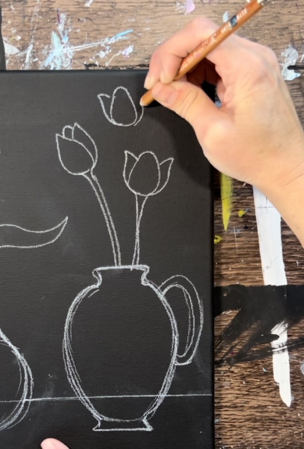 Spring Blooms - Acrylic Painting Tutorial - Tracie Kiernan - Step By ...