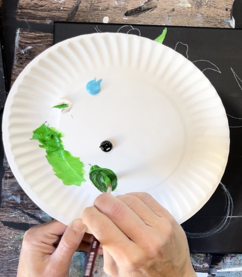 Spring Blooms - Acrylic Painting Tutorial - Tracie Kiernan - Step By ...