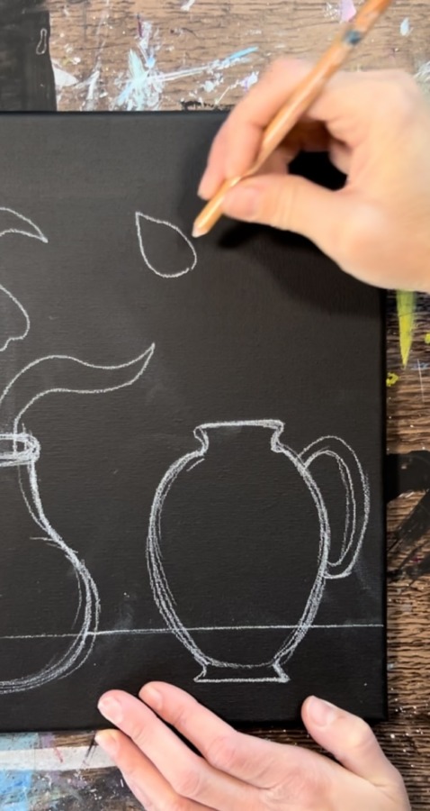 Spring Blooms - Acrylic Painting Tutorial - Tracie Kiernan - Step By ...