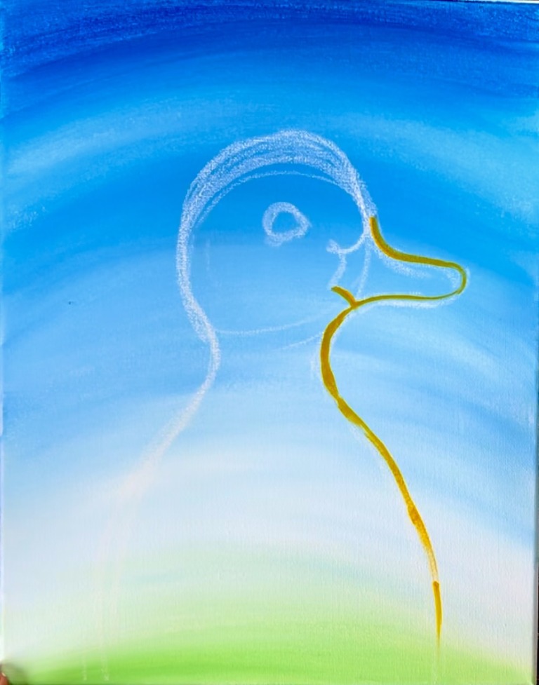 Spring Duckling - Acrylic Painting Tutorial - Tracie Kiernan - Step By ...