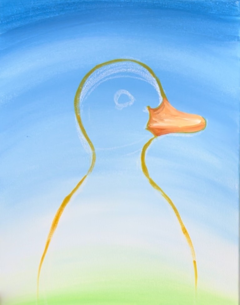 Spring Duckling - Acrylic Painting Tutorial - Tracie Kiernan - Step By ...