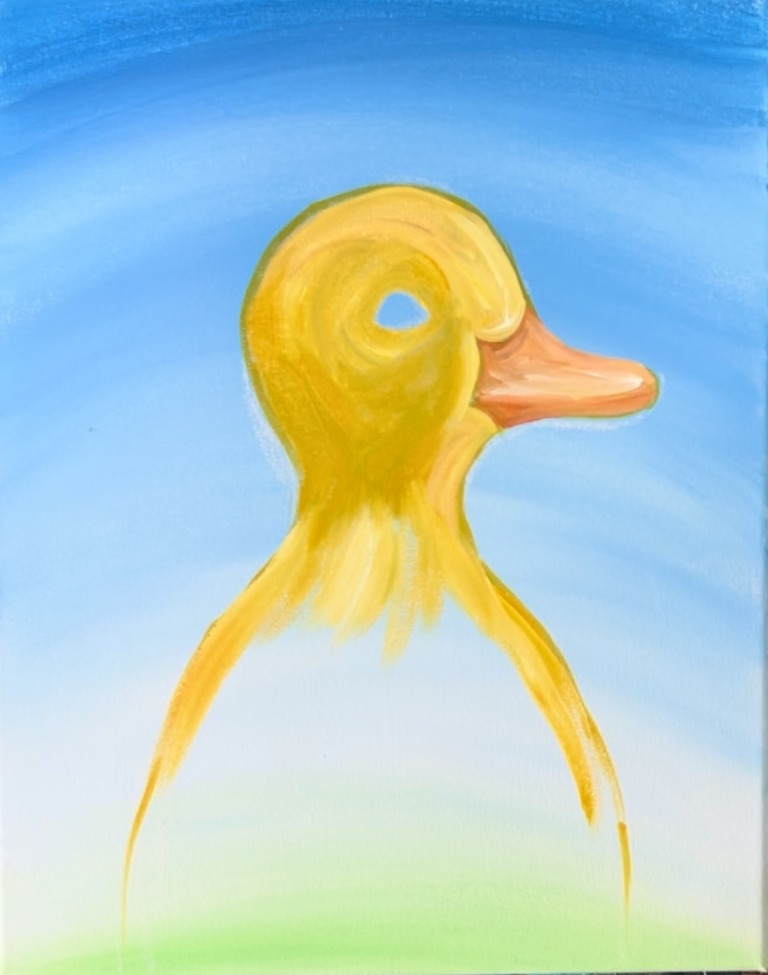 Spring Duckling - Acrylic Painting Tutorial - Tracie Kiernan - Step By ...