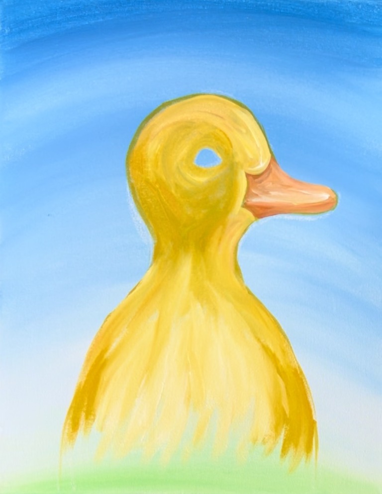 Spring Duckling - Acrylic Painting Tutorial - Tracie Kiernan - Step By ...
