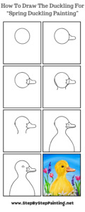 Spring Duckling - Acrylic Painting Tutorial - Tracie Kiernan - Step By ...
