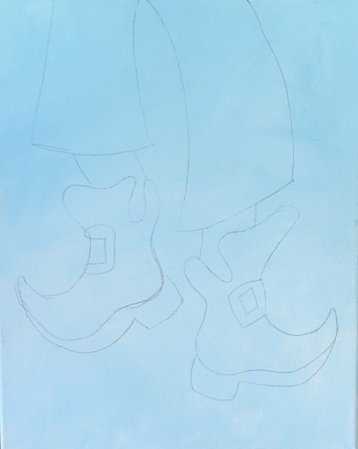 How To Paint "Dancing Leprechaun Legs" - Acrylic Painting Tutorial ...