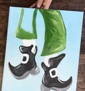 How To Paint "Dancing Leprechaun Legs" - Acrylic Painting Tutorial ...