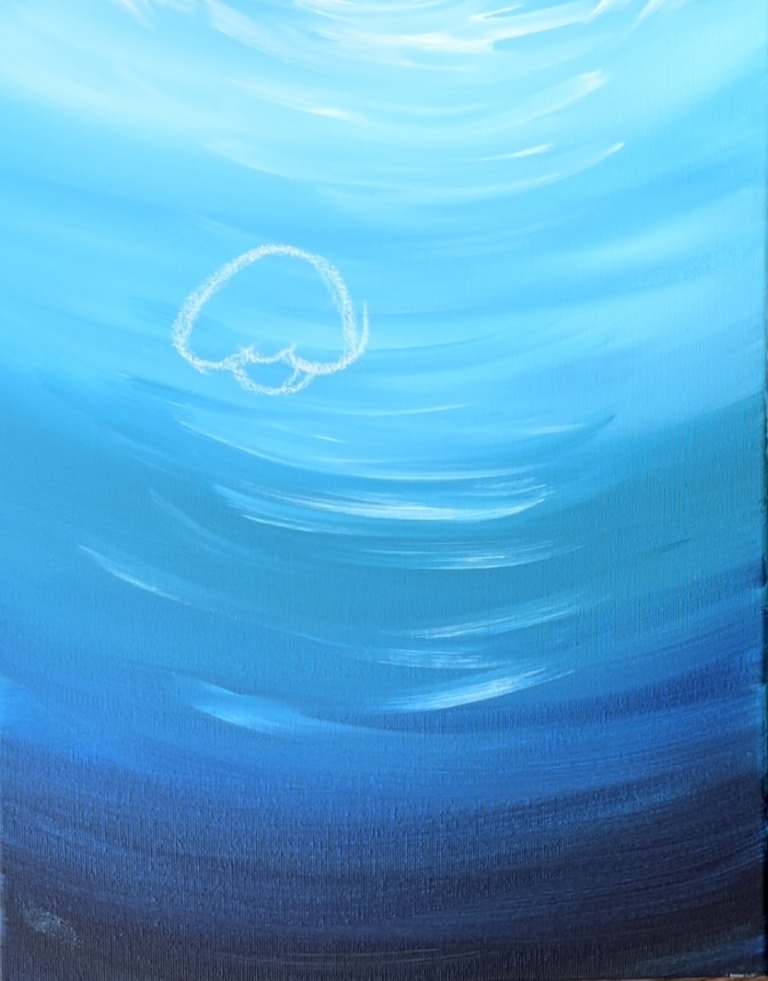 How To Paint A Manatee - Acrylic Painting Tutorial - Tracie Kiernan ...