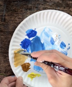 How To Paint A "Tropical Island Beach" - Acrylic Tutorial - Tracie ...
