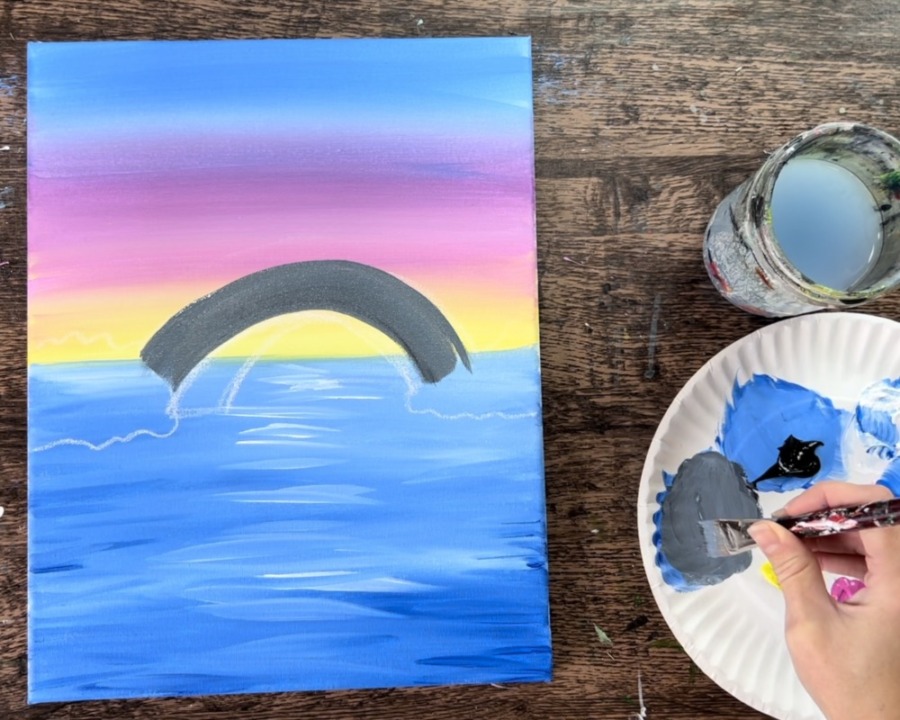 How To Paint "Swan Bridge" - Acrylic Painting Tutorial - Tracie Kiernan ...