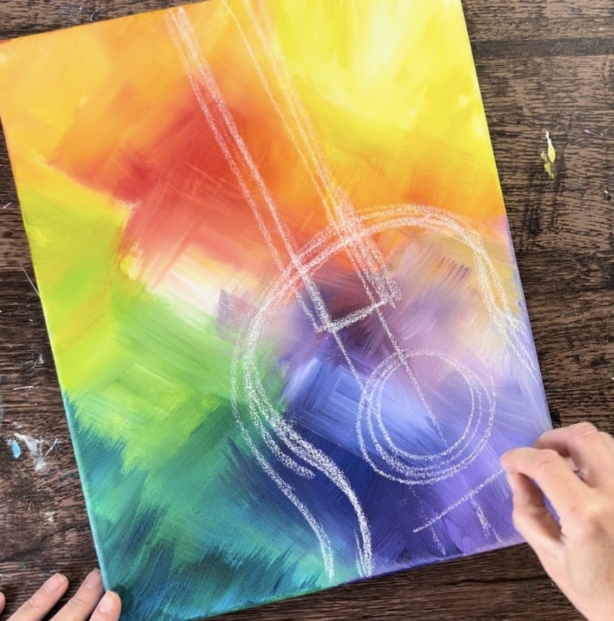Colorful Music - Step By Step Painting Tutorial - Tracie Kiernan - Step ...