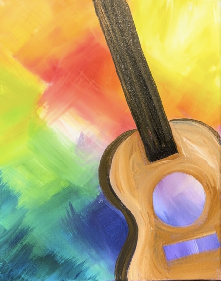 Colorful Music - Step By Step Painting Tutorial - Tracie Kiernan - Step ...