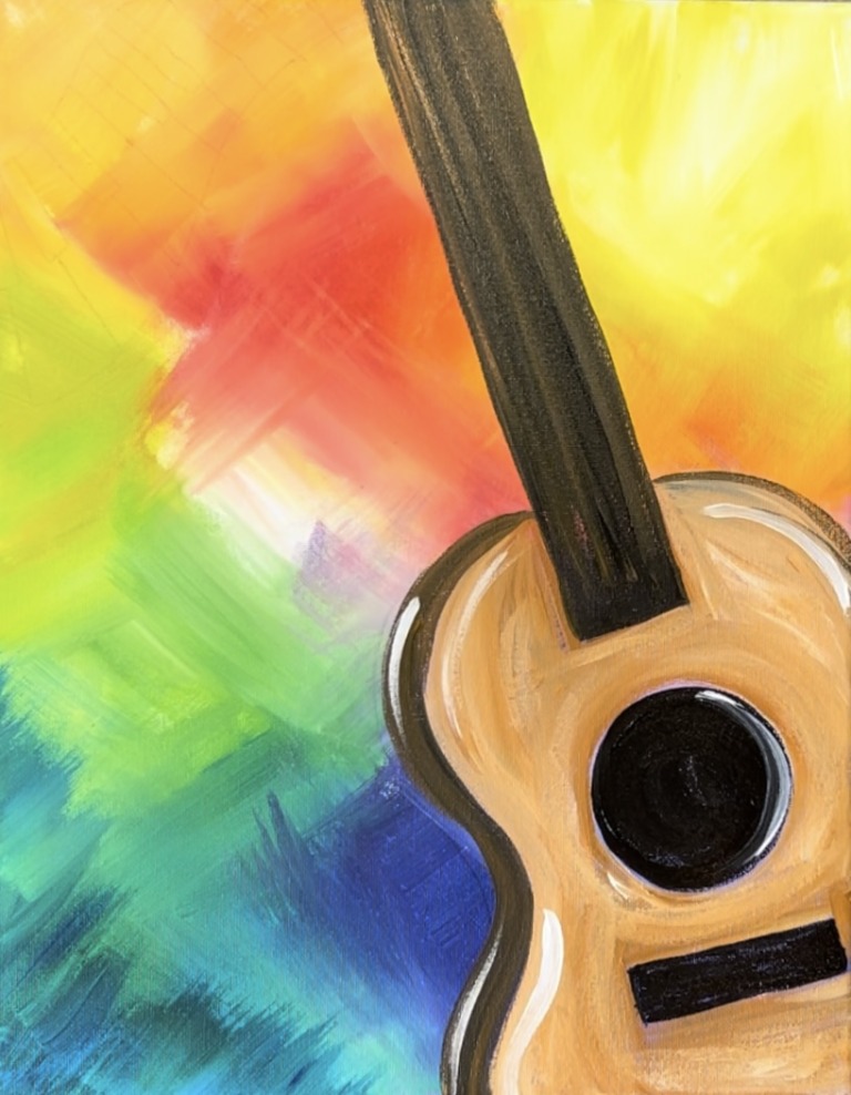 Colorful Music - Step By Step Painting Tutorial - Tracie Kiernan - Step ...
