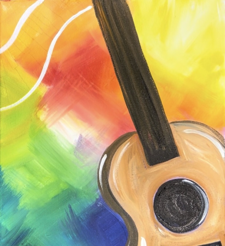 Colorful Music - Step By Step Painting Tutorial - Tracie Kiernan - Step ...