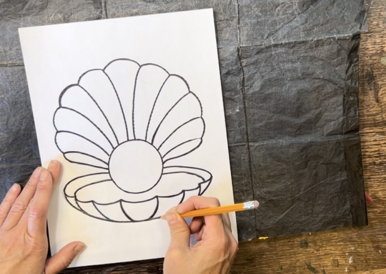 Seashell Pearl - Acrylic Painting Tutorial - Tracie Kiernan - Step By ...