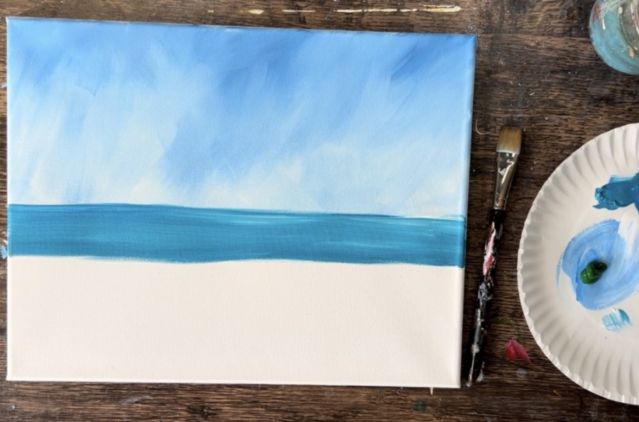 How To Paint "Summer Home" - Acrylic Painting Tutorial - Tracie Kiernan ...