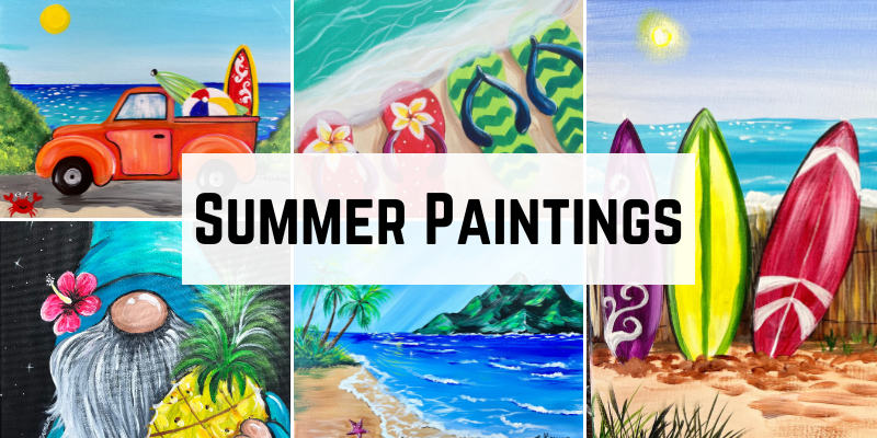 Step By Step Painting - Acrylic Painting For The Absolute Beginner!