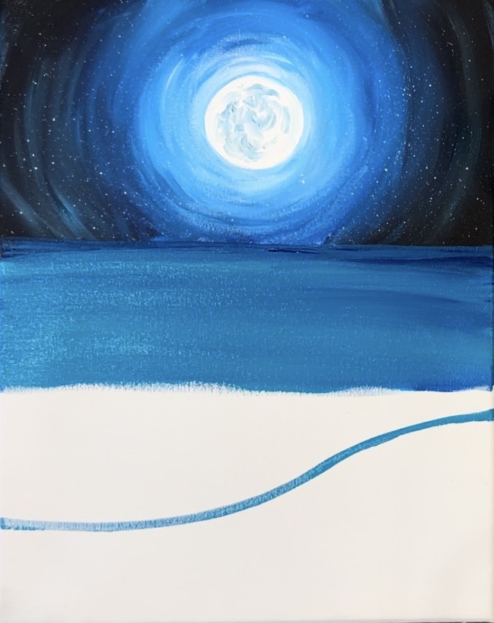 How To Paint "Tropical Nights" - Acrylic Painting Tutorial - Tracie ...