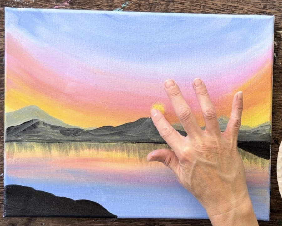 How To Paint "Sunset Vista" - Acrylic Painting Tutorial - Tracie ...