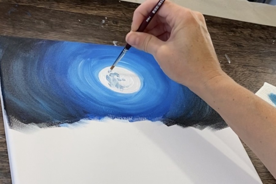 How To Paint "Tropical Nights" - Acrylic Painting Tutorial - Tracie ...