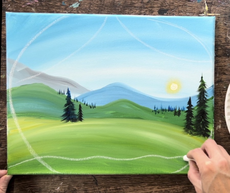 Cozy Camp Morning - Acrylic Painting Tutorial - Tracie Kiernan - Step ...