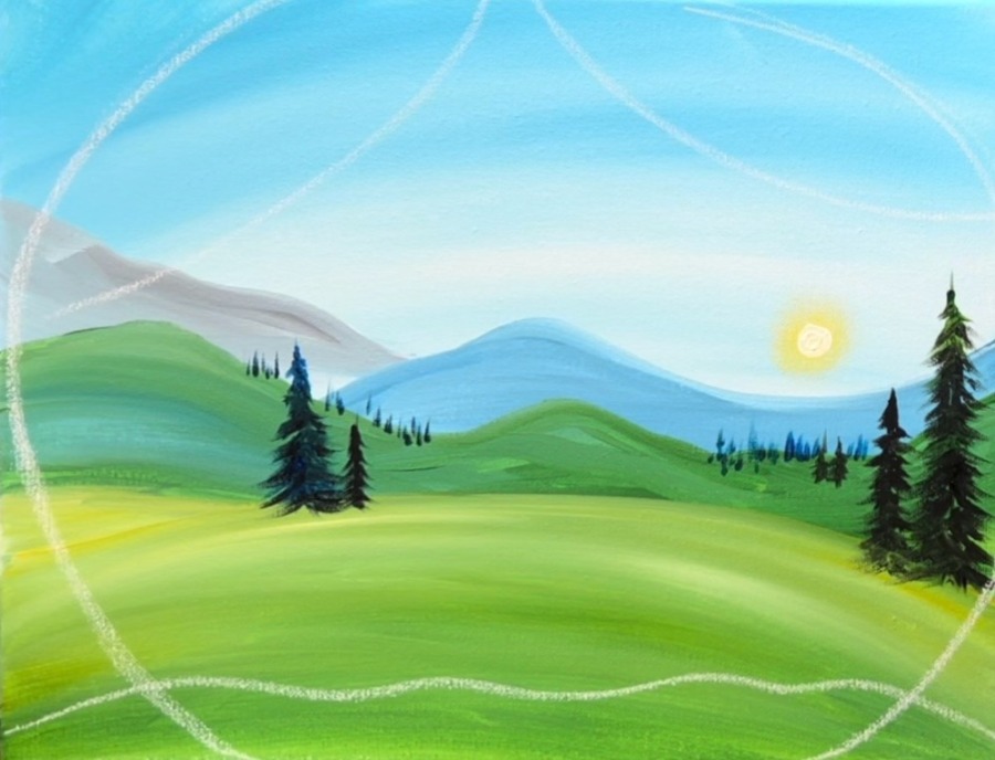 Cozy Camp Morning - Acrylic Painting Tutorial - Tracie Kiernan - Step ...