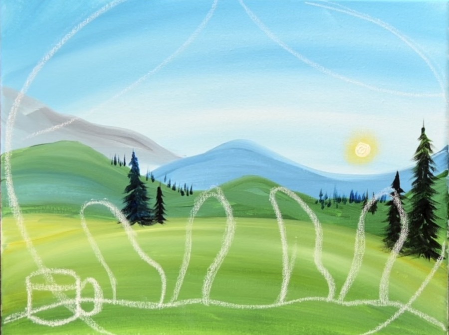 Cozy Camp Morning - Acrylic Painting Tutorial - Tracie Kiernan - Step ...