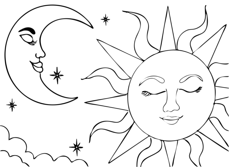 Celestial Sun & Moon Traceable - Tracie Kiernan - Step By Step Painting