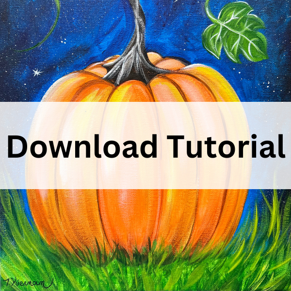 "The Great Pumpkin" - Acrylic Painting Tutorial - Tracie Kiernan - Step ...