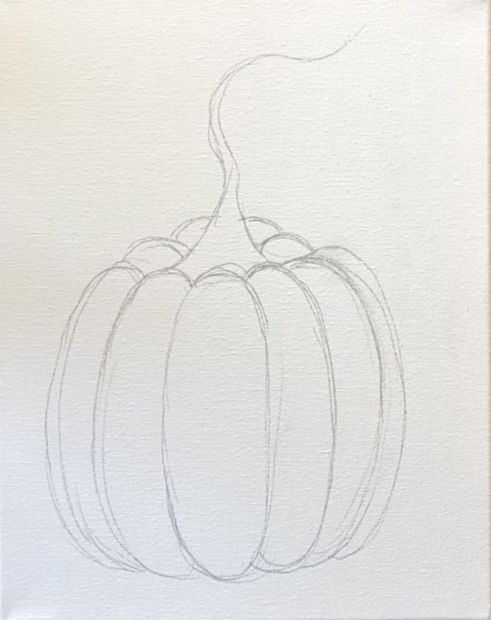 "The Great Pumpkin" - Acrylic Painting Tutorial - Tracie Kiernan - Step ...