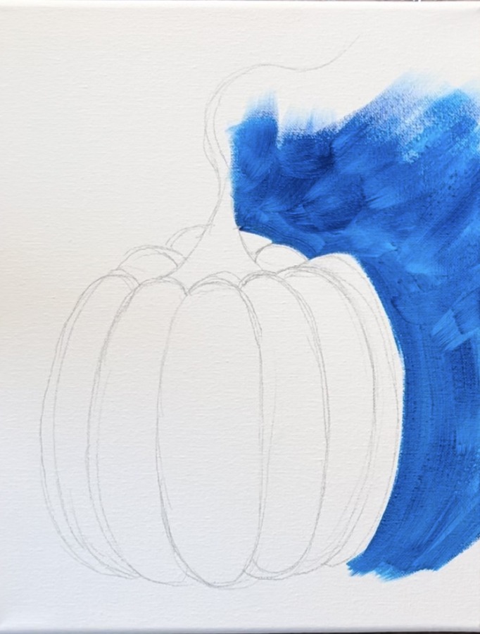 "The Great Pumpkin" - Acrylic Painting Tutorial - Tracie Kiernan - Step ...