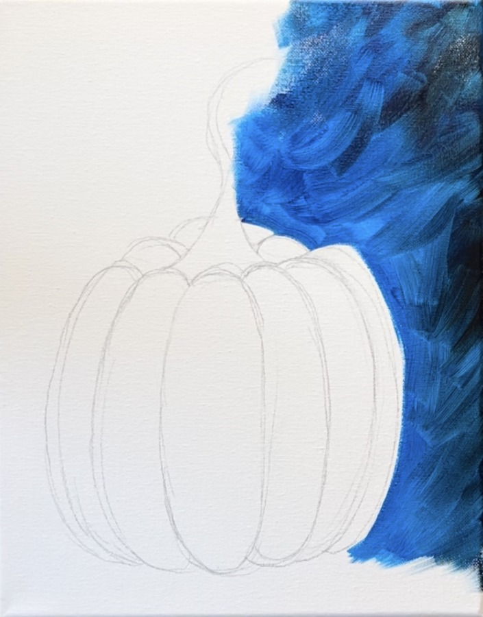 "The Great Pumpkin" - Acrylic Painting Tutorial - Tracie Kiernan - Step ...
