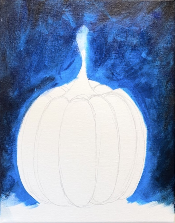 "The Great Pumpkin" - Acrylic Painting Tutorial - Tracie Kiernan - Step ...